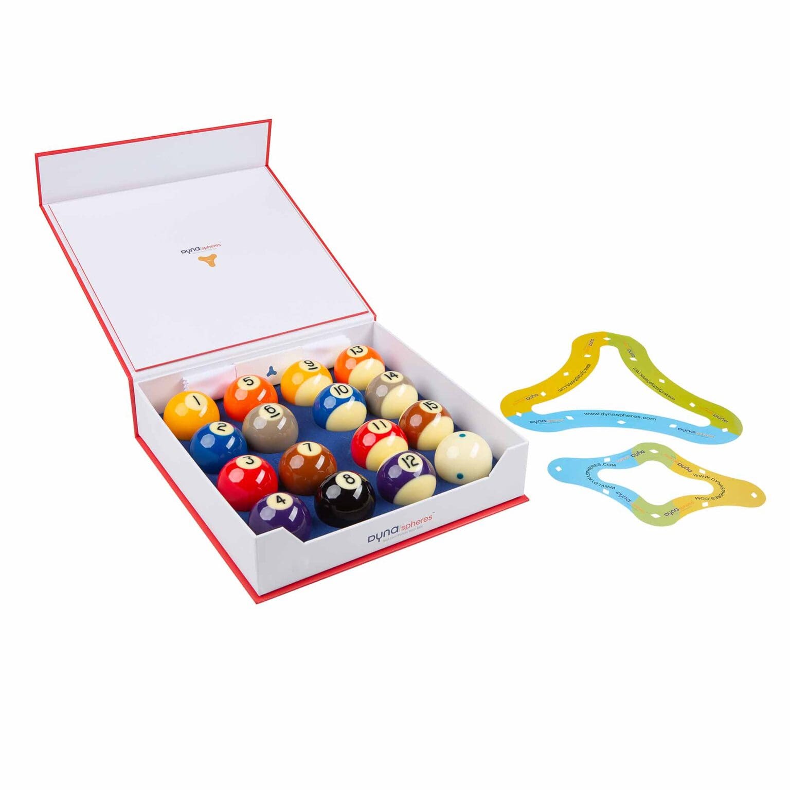 Dynasphere Gold Ball Set • West State Billiards & Gamerooms