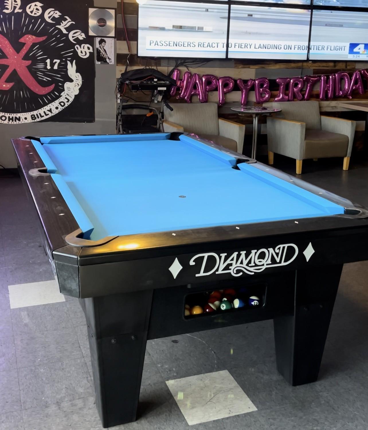 Coin Operated Diamond Smart Pool Table in Industry, CA • West State ...