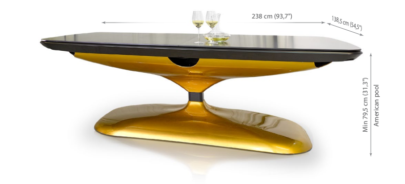 West State Designer Chronos Pool Table • West State Billiards & Gamerooms